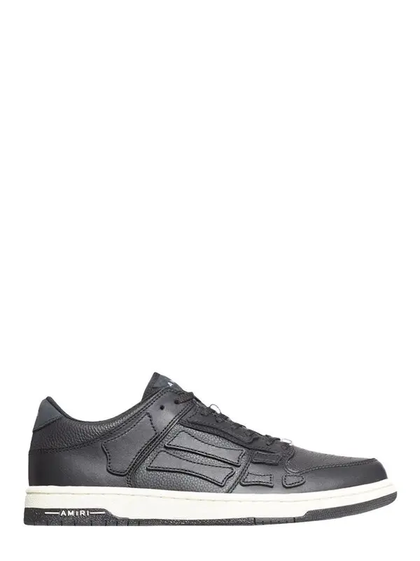 Amiri Skel Top Low Sneakers - Black