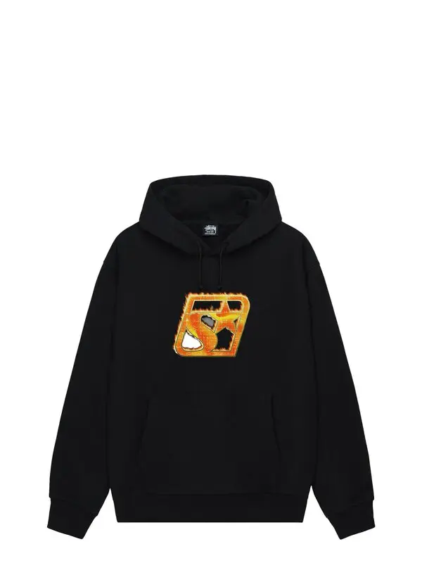 StÜssy Blaze Hoodie - Black