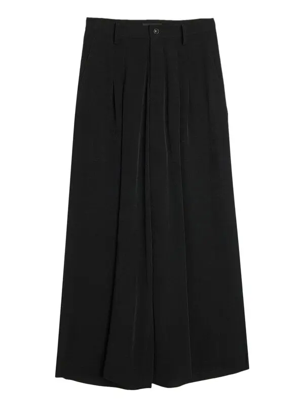 Y’s Wide Leg Pants - Black