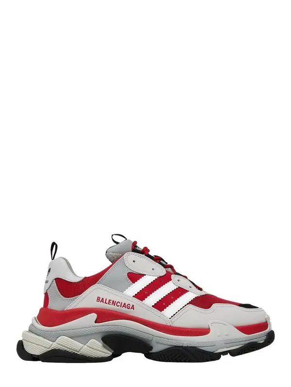 Balenciaga Adidas X Triple S Sneakers - Red