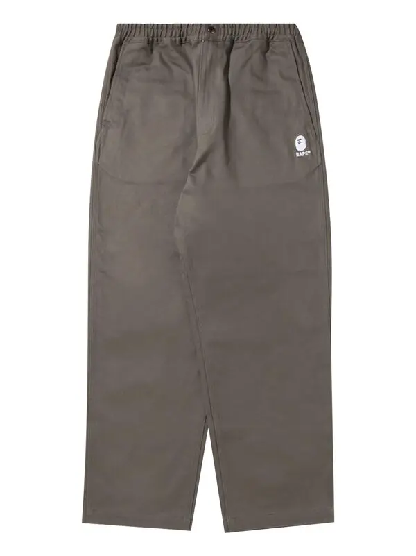 A BATHING APE Loose Fit Chino Pants - Grey