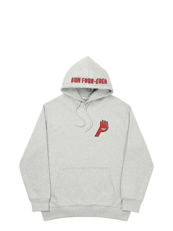 PALACE X Spitfire Live To Bun Hood - Grey