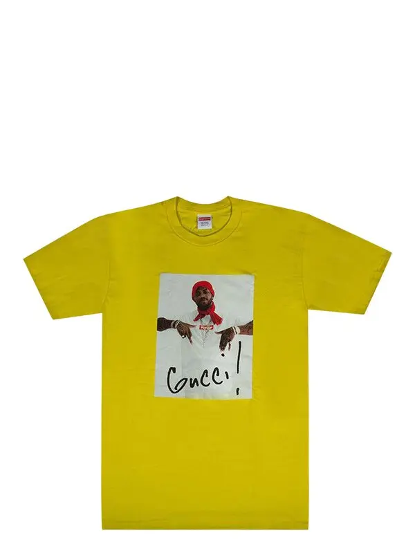 Supreme Gucci Mane Tee - Yellow