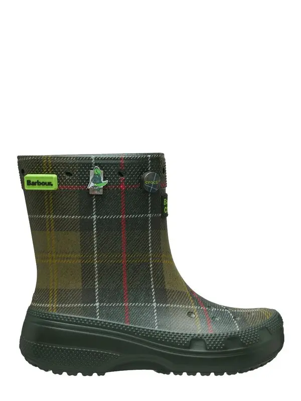 CROCS Barbour X Classic Boot - Green
