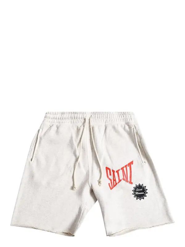 SAINT MXXXXXX Logo Shorts - Grey