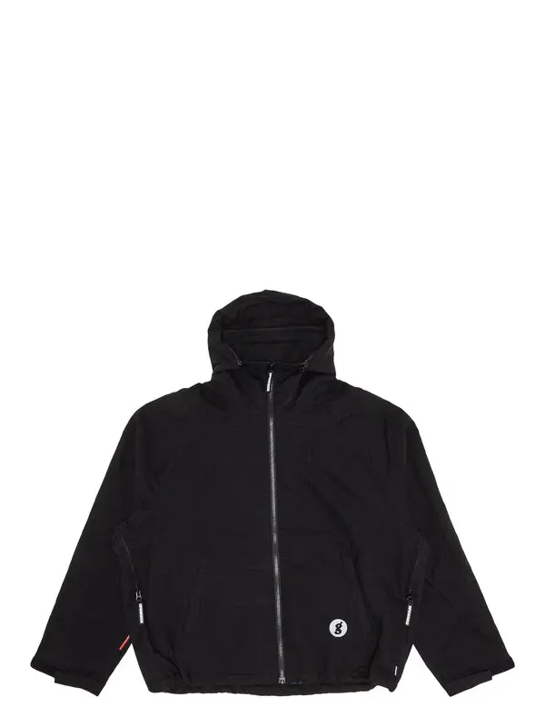 Supreme Patchwork Madras Hooded Jacket - Black