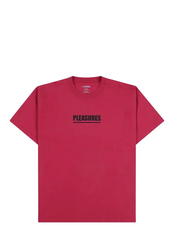 PLEASURES Scripture T-shirt - Purple