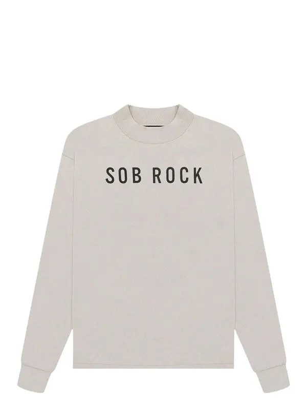 Fear Of God X John Mayer Sob Rock Souvenir Long Sleeve T-shirt - Cream
