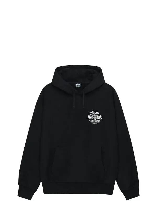 StÜssy Tough Gear International Hoodie - Black