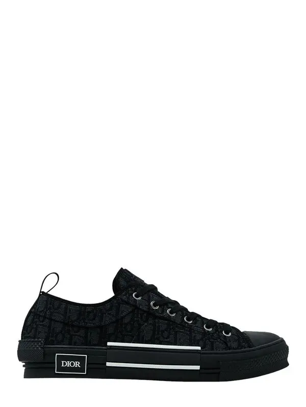 Dior B23 Low Oblique Sneakers - Black