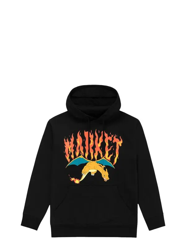 MARKET Charizard Hoodie - Black
