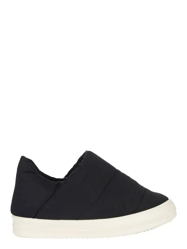 Rick Owens Porterville Puffer Slip-on - Black