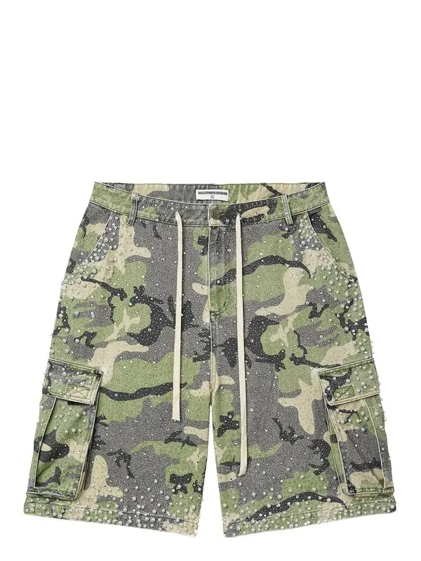 VALE FOREVER Camo Jorts - Green
