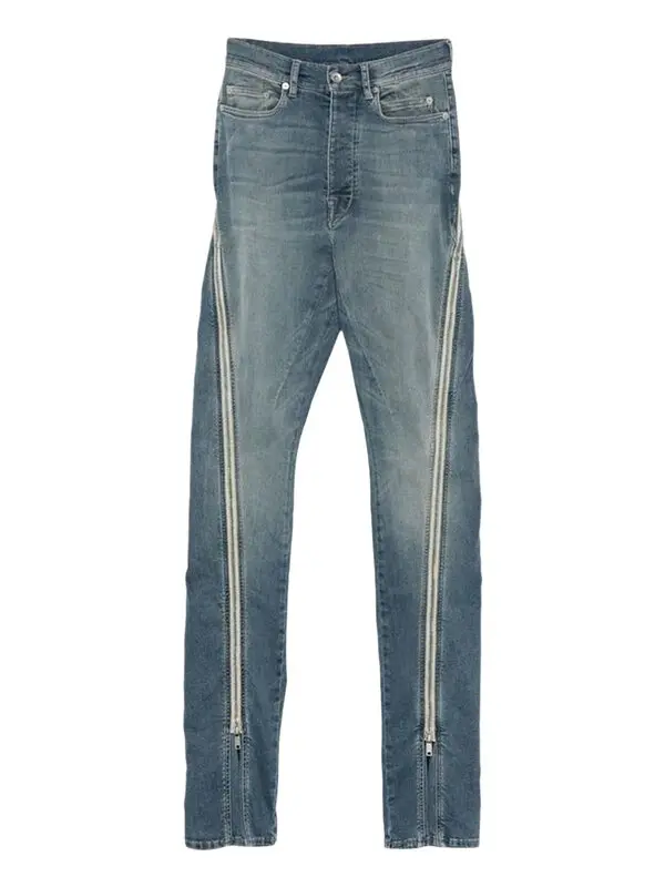Rick Owens Hollywood Bolan Banana Denim Pants - Blue