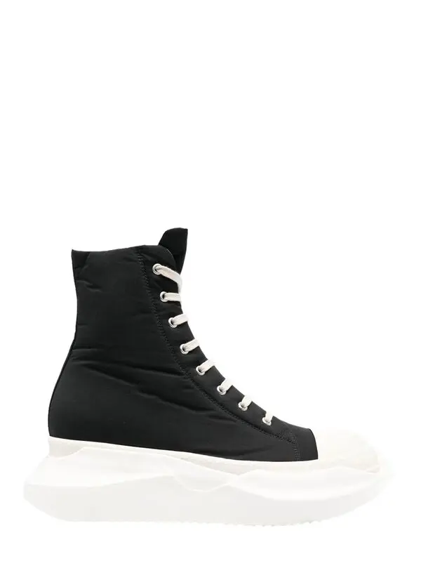 Rick Owens Strobe High Top Sneakers - Black