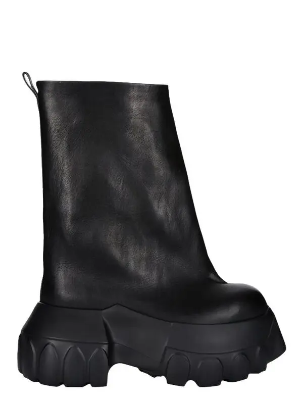 Rick Owens Hollywood Flared Mega Tractor - Black