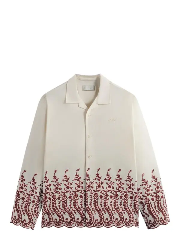 Kith Adonis Camp Collar Shirt - Cream