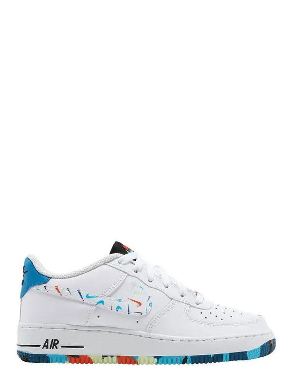 Nike Air Force 1 Lv8 Gs 'swoosh Pack' Sneakers - White