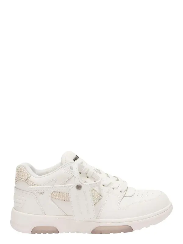 Off-White Out Of Office Crystal Embellished - White
