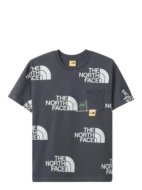 BRAIN DEAD X The North Face Pocket T-shirt - Grey