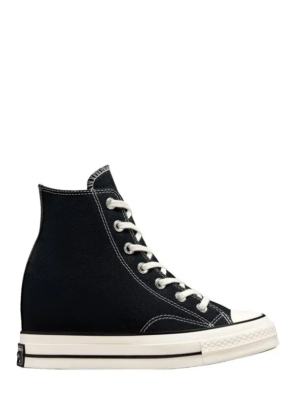 CONVERSE Chuck 70 Wedge Platform High Top Sneakers - Black