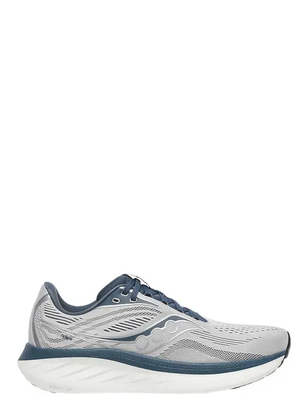Saucony Ride 18 Wide Athletic Sneakers - Grey