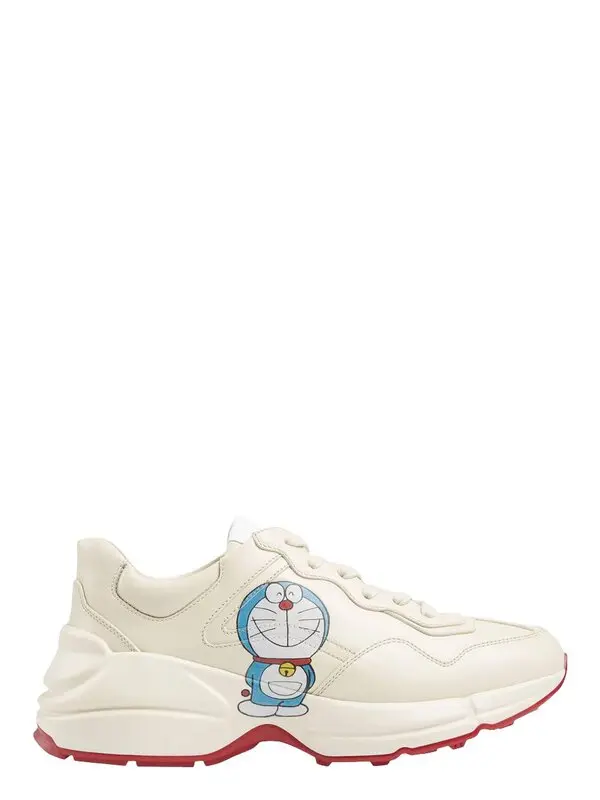 Gucci Doraemon X Rhyton Sneakers - White