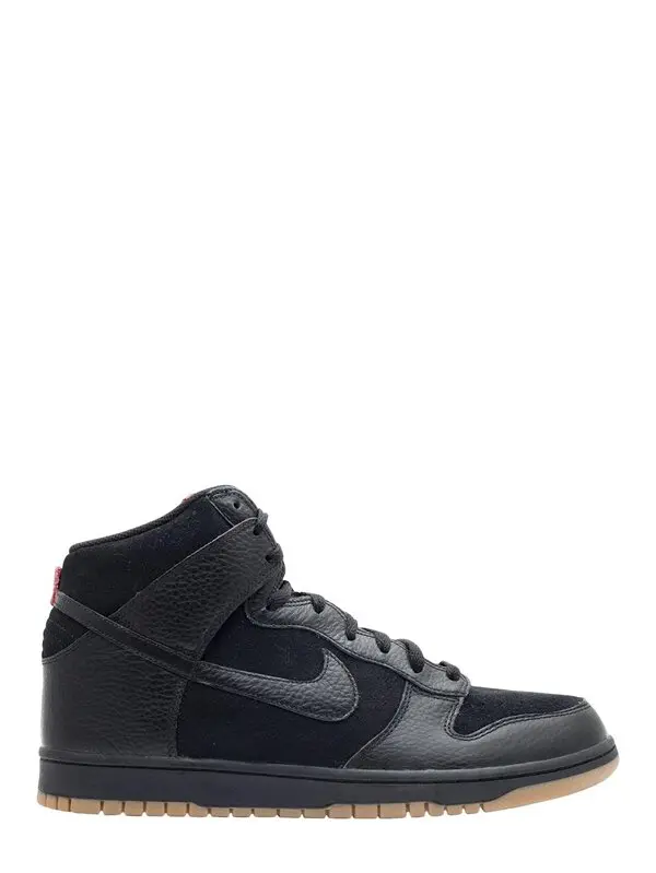 Nike Dunk High Top Sneakers - Black