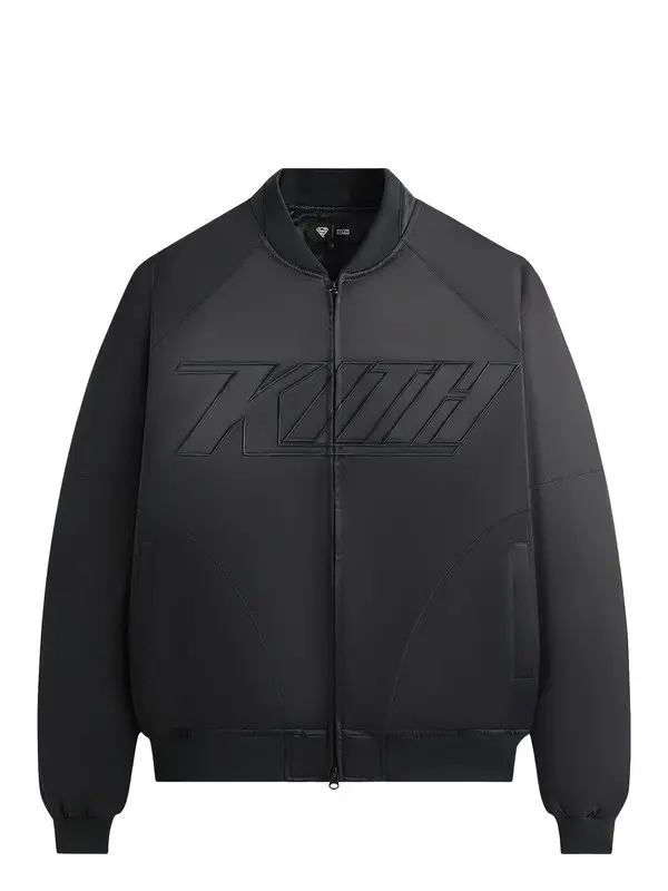 Kith Satin Bomber Jacket - Black