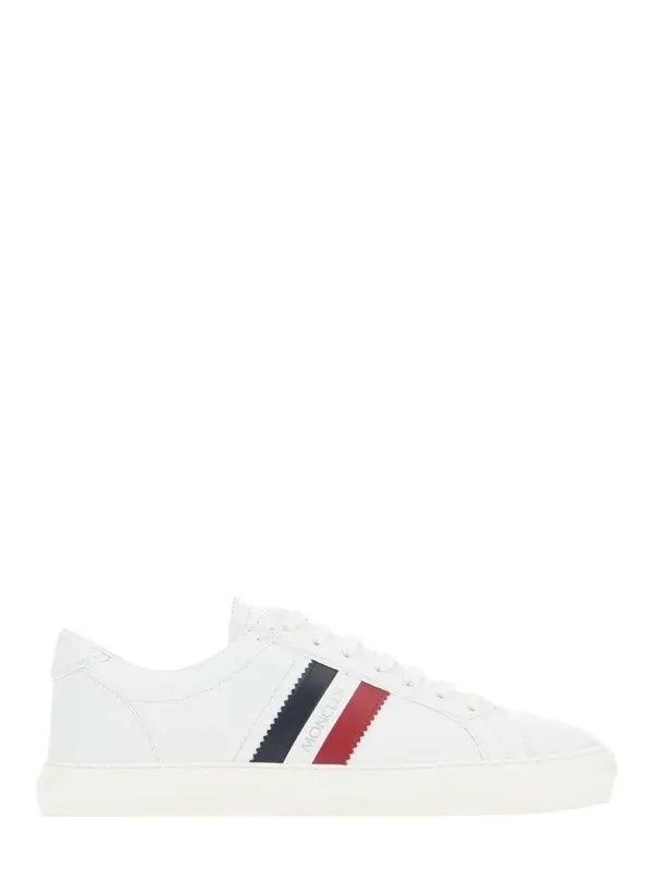 Moncler Monaco Lace-up Sneakers - White
