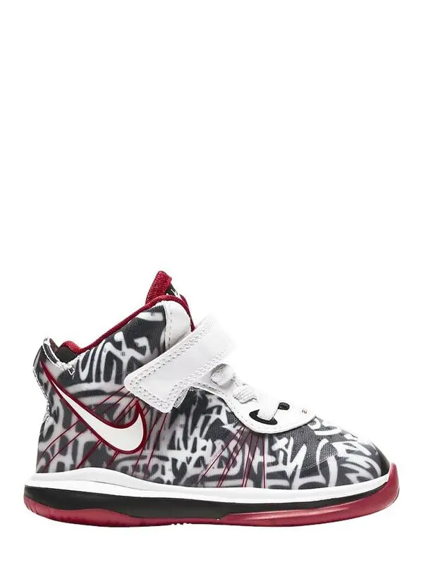 Nike Lebron 8 Td 'graffiti' Sneakers - White