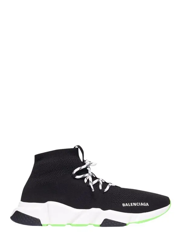 Balenciaga Speed Lace Up Trainer - Black