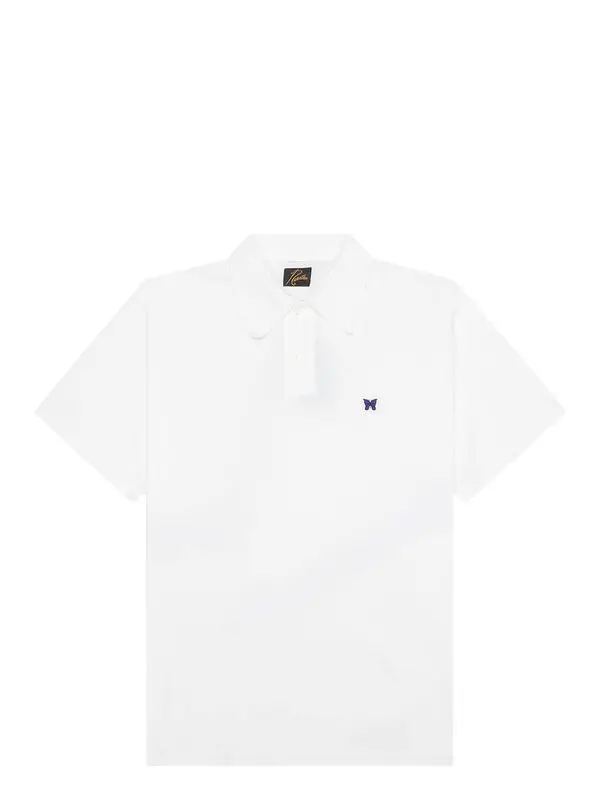 Needles Short-sleeve Polo Shirt - White
