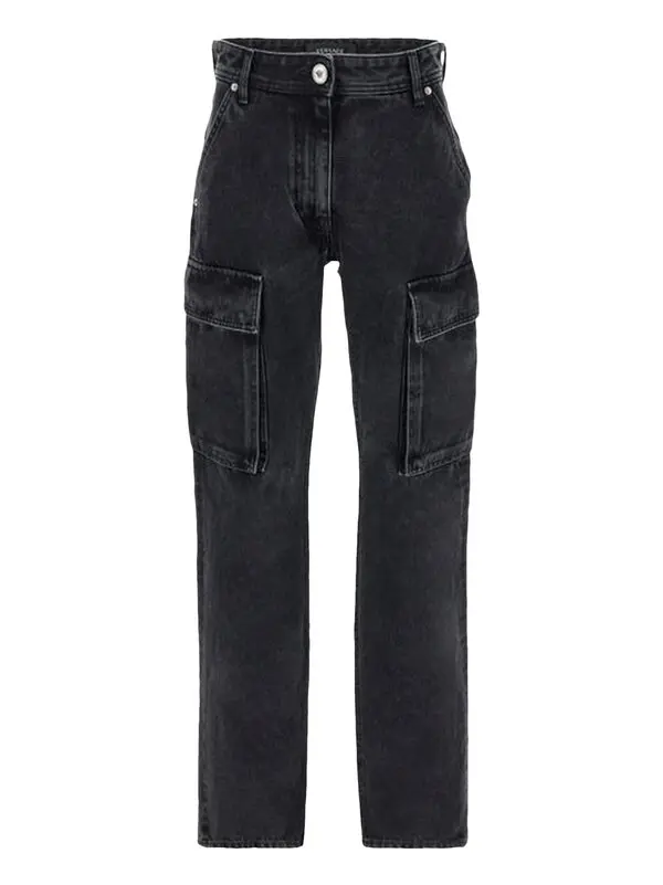 Versace Stone Wash Denim - Black
