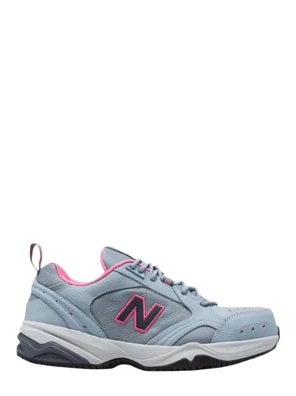 NEW BALANCE 627 Suede Steel Toe Sneakers - Grey