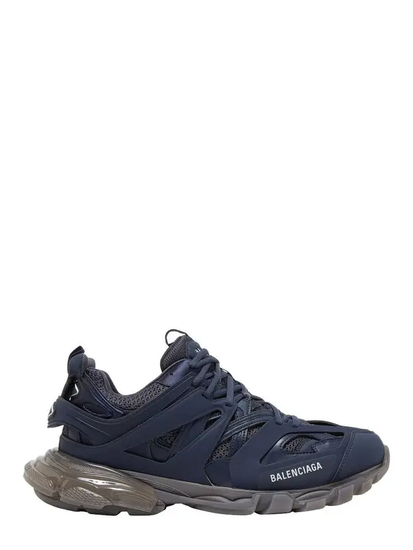 Balenciaga Track Sneaker With Clear Sole - Grey