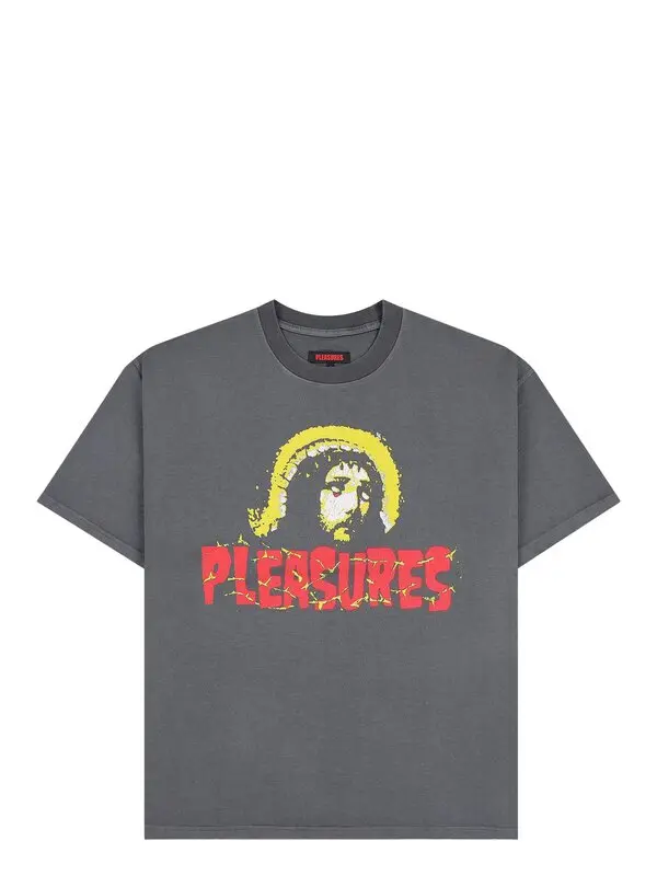 PLEASURES Chosen Heavyweight T-shirt - Black