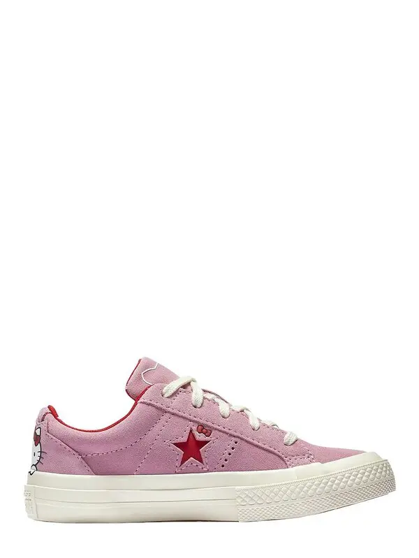 CONVERSE Hello Kitty X One Star Suede Low Top Gs - Pink
