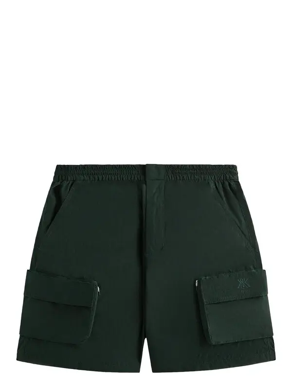 Kith Wrinkle Nylon Evan Cargo Short - Green