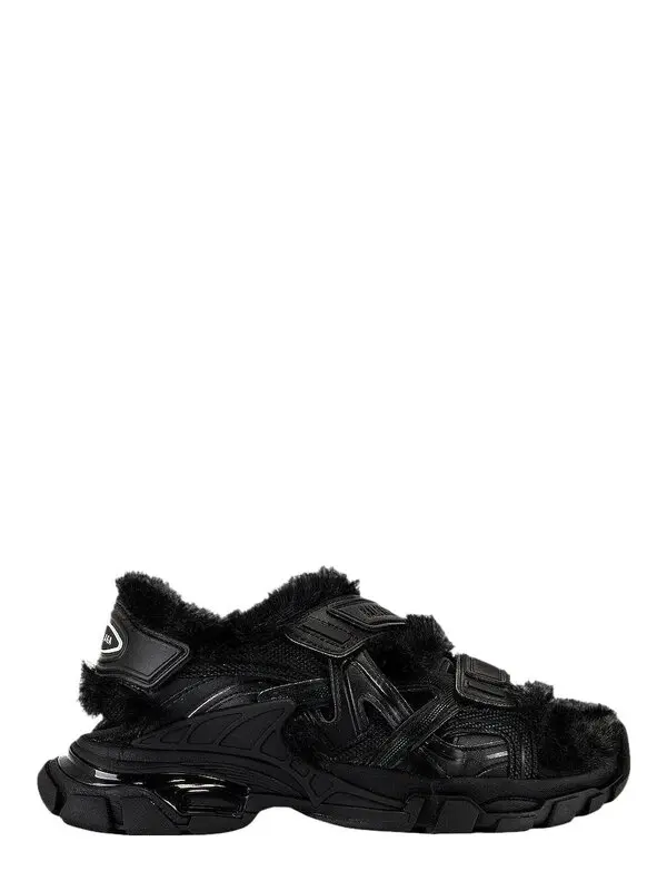 Balenciaga Strap Sandal - Black
