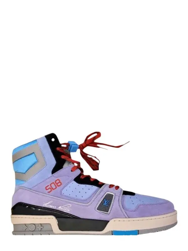 LOUIS VUITTON Trainer Sneaker Boot - Purple