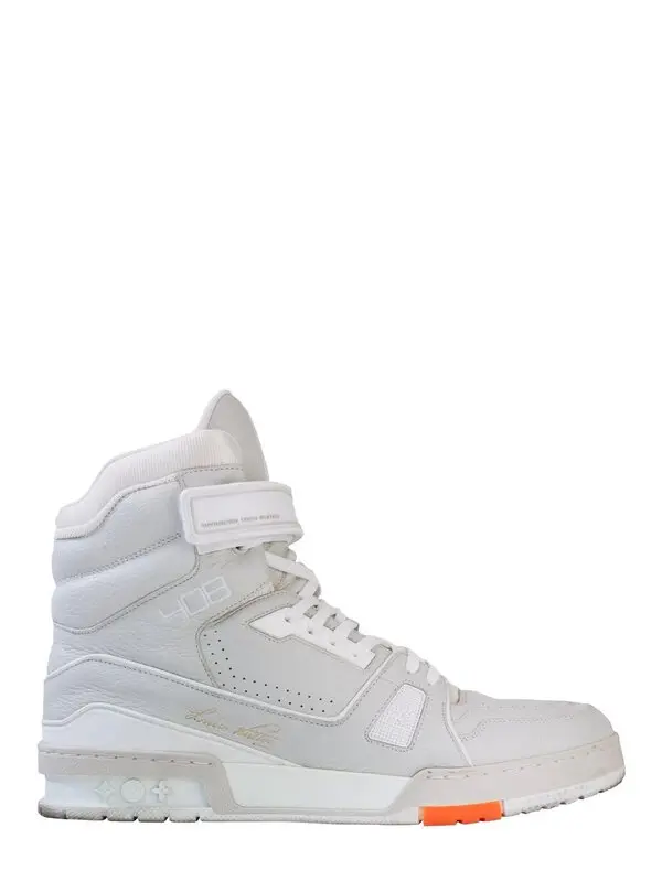 LOUIS VUITTON 408 Trainer Sneaker Boot - White