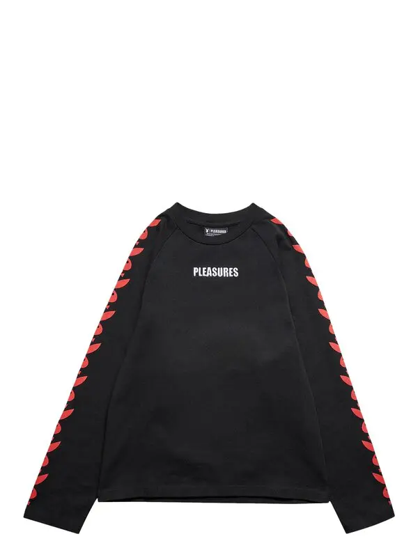 PLEASURES Pb Raglan Long-sleeve - Black