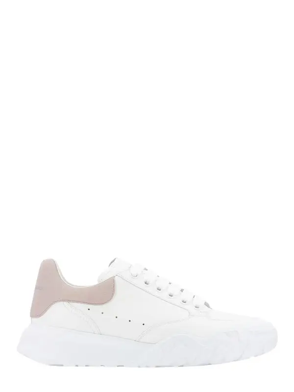 Alexander McQueen Oversized Court Trainer - White