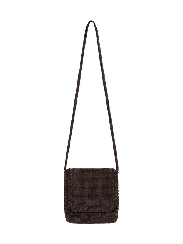 Aimé Leon Dore Woven Leather Shoulder Bag - Brown