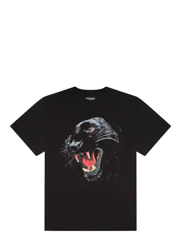 DENIM TEARS Panther Tee - Black