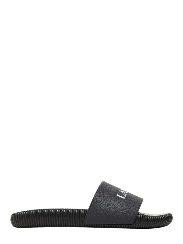 LANVIN Gallery Dept. X Slides - Black