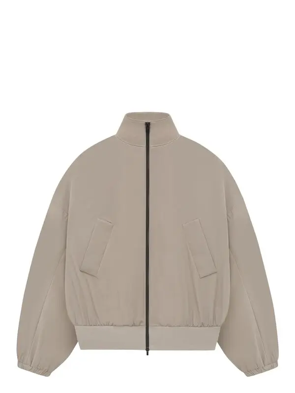 Fear Of God High Neck Vented Track Jacket - Grey