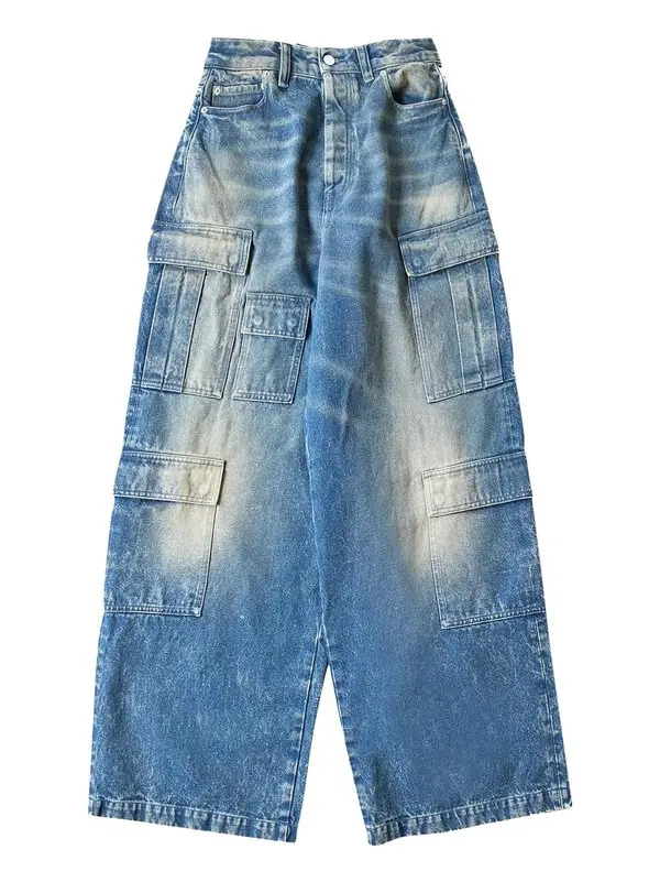 AMBUSH Denim Cargo Pants - Blue