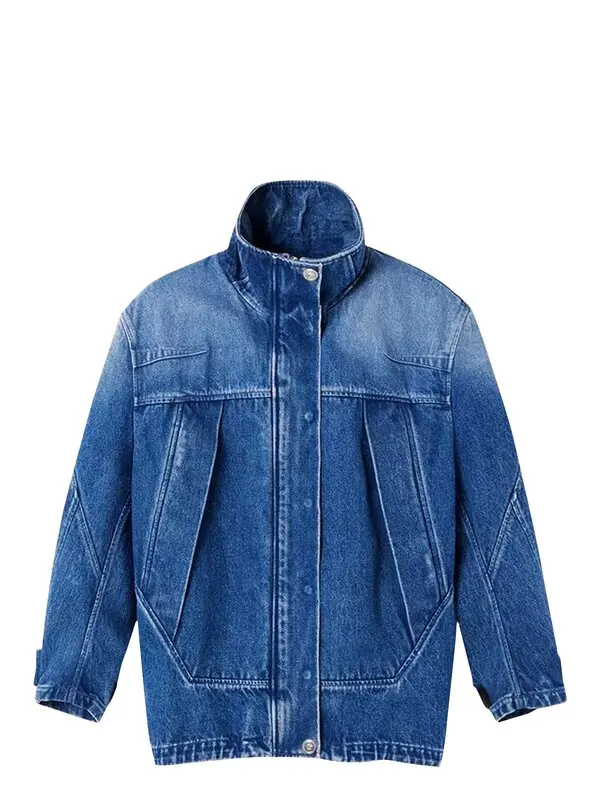 Versace Denim Blouson - Blue